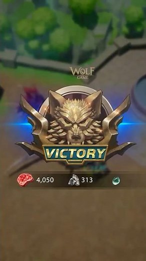 💪🏻Wolf teamwork in MOBA mode 🐺⚔️ #wolfgame #wolf #animalshorts #wolfstory