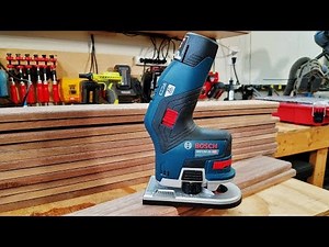 Bosch 12V Cordless Brushless Trim Router Review