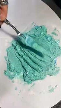 Amazing Ocean Waves And Sand Texture Paint Art On Canvas