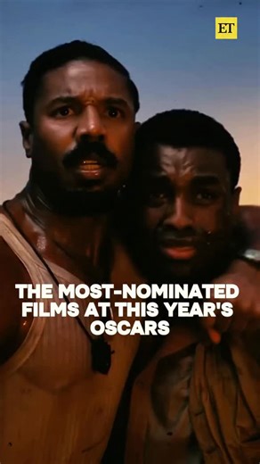 Entertainment Tonight on Instagram: "These movies understood the assignment! 👏 Here are the most-nominated films at this year’s #Oscars.⁠ ⁠ 🏆 ‘Sinners’ - 16 nominations⁠ 🏆 ‘One Battle After Another’ - 13 nominations⁠ 🏆 ‘Frankenstein’ - 9 nominations⁠ 🏆 ‘Marty Supreme’ - 9 nominations⁠ 🏆 ‘Sentimental Value’ - 9 nominations⁠ 🏆 ‘Hamnet’ - 8 nominations"