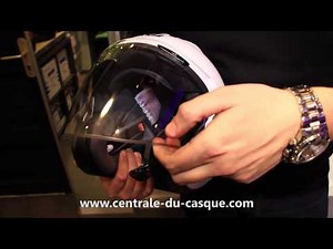 Tuto : installer un écran de jet Arai SZ-F et SZ-Ram - Centrale-du-casque.com
