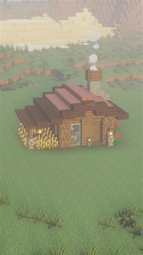 Easy Perfect Starter House Minecraft 🏠