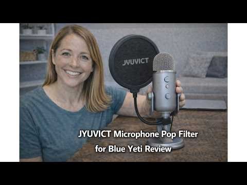 🎤 JYUVICT Microphone Pop Filter for Blue Yeti Review 🎧