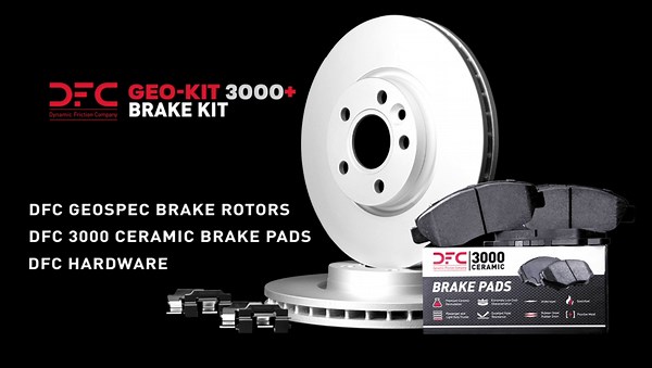 Dynamic Friction Company Brake Kit For 2013-2014 Honda Fit| Front 5000 Advanced Brake Pads and Rotors Kit|Hardware included
