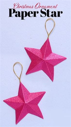 How to make a Paper Star in Seconds! 🌟 #diy #papercraft #paperstars #ChristmasCrafts #christmasdecor | D.I.Yay