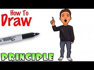 How to Draw Principle of a thing | Baldi