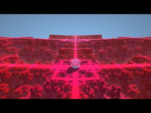 Marble Marcher (Part 2) - Evolving Fractals & Super Monkey Ball-esque Ball Rolling!