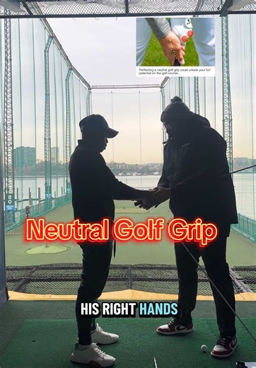 Proper Golf Grip Neutral Golf Grip Position can help improve Contact and Direction. #GolfInstruction #PGAProJT #golftiktok #GolfTips #fyp