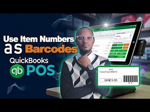 Lesson 5: How to Generate & Use Item Numbers as Barcodes in QuickBooks POS #pointofsales #pos