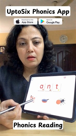 Learn to Read and Spell with Phonics. For interactive phonics learning, download the UptoSix Phonics App and try FREE. Available on the Google Play Store and App Store. Interactive Phonics Learning. Covers every phonics concept. Fun and easy to follow. Made by experienced teachers. Loved by parents worldwide. Available on the Google Play Store and App Store. Download now and try it for free. #phonics #homeschooling #learntoread #english #kindergarten | Phonics Reading