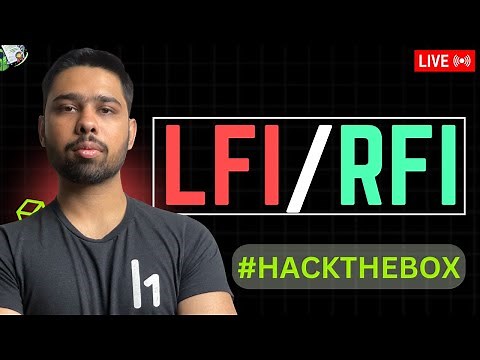 [LIVE] File Inclusion (LFI/RFI) - HackTheBox Academy