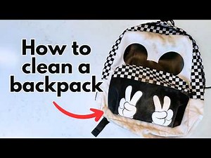 The Best Way to Clean Your Backpack