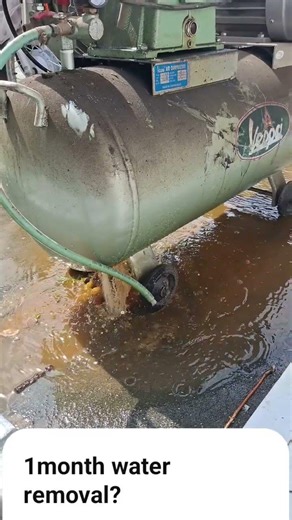 air compressor water moisture removal