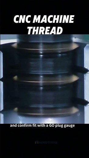 How are internal threads machined in a bore? 🔩