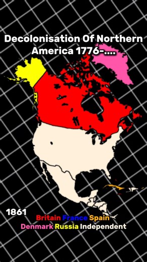 #Decolonization of Northern #America #shorts #map #mapping #europe #fyp #fypシ #trending #viral #us