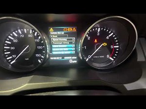 Range Rover Evoque Service Oil Light Reset 2012/ 2013/ 2014/ 2015