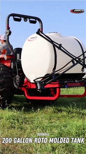 Heavy-Duty 200 Gallon 3-Point Sprayer