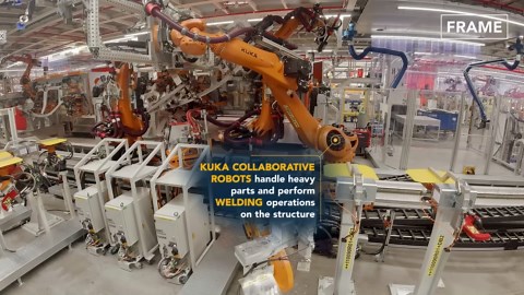 Inside Futuristic Audi Factory Producing the Latest E-tron GT