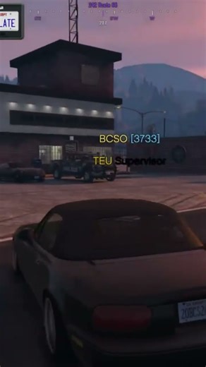 Ending another patrol in the Calirp sunset! #calirp #gta #fivem