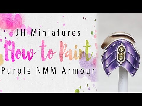 How to Paint - Purple NMM Armour