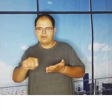 Pencil vs Writing in Sign Language