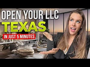 How To Start an LLC in Texas in Just 5 Minutes!