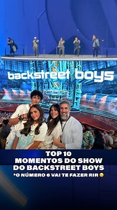 TOP 10 MELHORES MOMENTOS DO SHOW DO BACKSTREET BOYS NA SPHERE! 🔥 Sabe o que mais me deixa orgulhoso? Ver que eles atravessaram a barreira do tempo! 35 anos de uma boyband… isso é um acontecimento! Por isso larguei tudo e fui viver esse momento! Orgulho dos amigos @aj_mclean @howie_dorough @nickcarter @rokspics @kevinscottrichardson @backstreetboys! E levei Doninha e Tefo pro primeiro show dos BSB! Saíram falando que foi o show mais legal da vida! E assim o legado segue… Escreve aqui: qual músic
