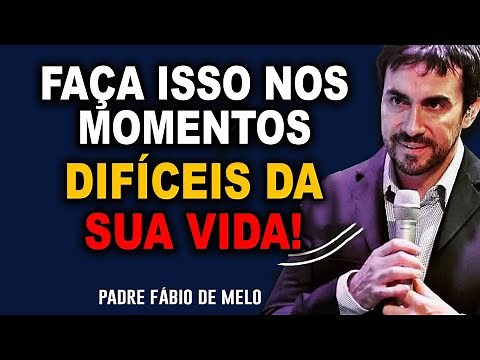 O que você vai fazer com que a vida lhe fez? PADRE FABIO DE MELO (MAGNIFICA MENSAGEM)