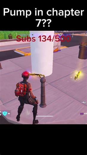 Pump shotgun in chapter 7?? #fortnite #gaming #c7s1 #fortnitechapter7 #fortnitemobile #mobilegaming