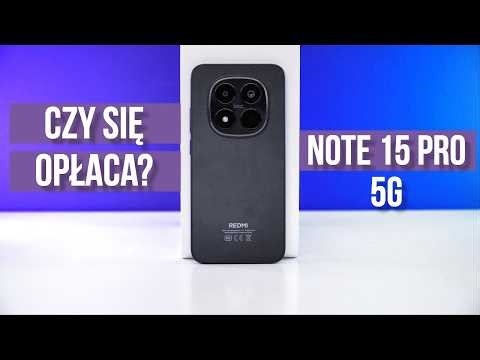 Xiaomi REDMI Note 15 Pro 5G - Prześwietlam HIT (?) tego roku - RECENZJA - TEST Opinie - Mobileo [PL]