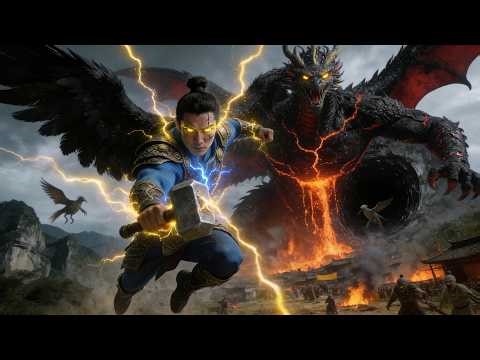 Youth with Family Killed Awakens Lightning Form，Uses Thunder God Power for Revenge against Demons