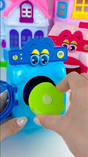 Satisfying with Unboxing & Review Miniature Kitchen Set Toy, Washing Machine ASMR ! #asmr #cabbage