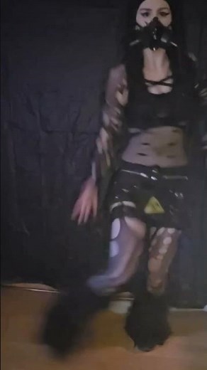 #aggrotech #cybergoth #dance #industrialdance #goth #gothgirl @ChurchOfAgonoize ☣️☢️