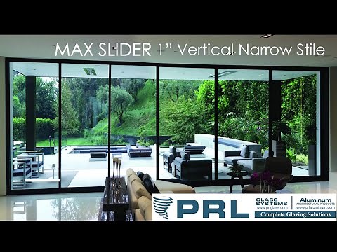 Shop PRL’s Ultra-Narrow Max sliders. Our exterior sliding glass doors have a lot to offer.