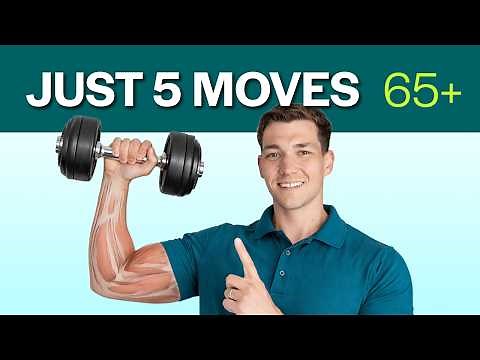 The ONLY Dumbbell Exercises You Need After Age 65