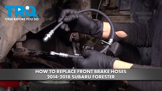 How to Replace Front Brake Hoses 2014-2018 Subaru Forester