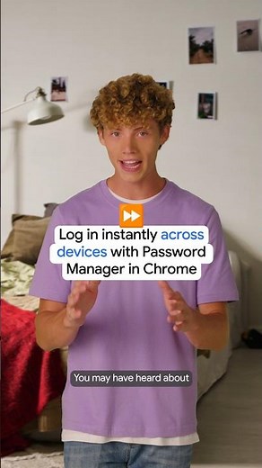 Password Manager in Chrome helps you access secure passkey logins from all your devices.