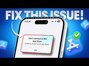 How to Solve "Cannot Connect to App Store" on iPhone | Troubleshoot App Store Access Issues