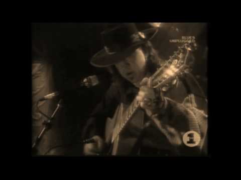Stevie Ray Vaughan "unplugged 12 strings guitar" - MTV live 1990