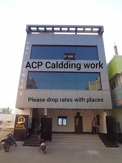 Analysis of rates for ACP cladding work