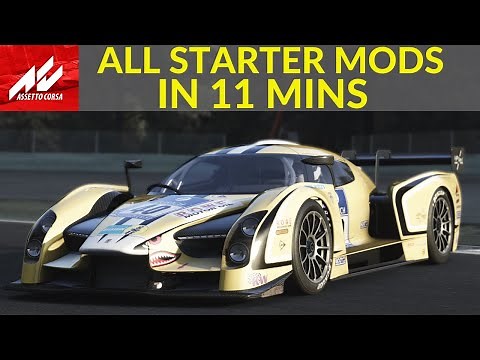 Assetto Corsa Starter Mod Install Content Manager, CSP, Sol, PP Filter, Tracks & Cars