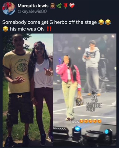 Kollege Kidd on Instagram: "#GHerbo and #Tink perform “Treat Me Like Somebody” during his Birthday Bash concert in Chicago "