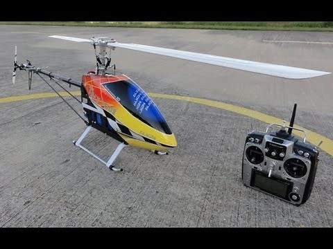 T-REX 700E Flybarless with Helicommand Rigid TEST !!!!