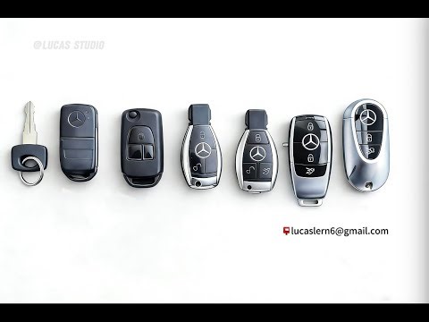 Understand the keys of various models of Mercedes-Benz