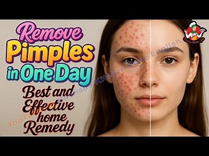 How to Remove Pimples in One Day | Best and Effective home Remedy