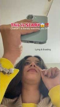 This is SCARY‼️😱 #chatgpt #scary #story #information