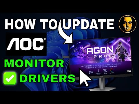 How to Update AOC Monitor Drivers for Windows in 2026