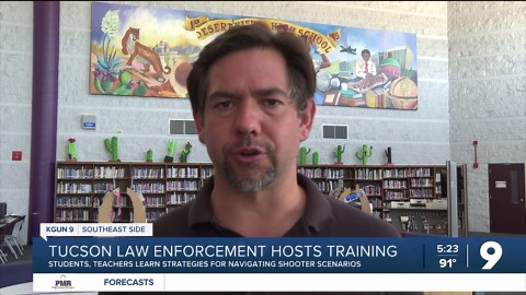 "Every second counts:" Students, teachers receive active shooter training from local law enforcement