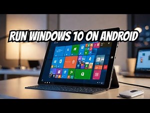 How to install windows 10 on android.