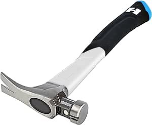 Claw Hammer -16oz Frame Hammer, Quick Nailing Magnetic Hammer with Shock Absorbing Handle, Nail Hammer, Steel Hammer, Hammer Tool